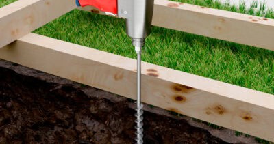 Screw Piles Deck Foundation | GroundPlug® UK