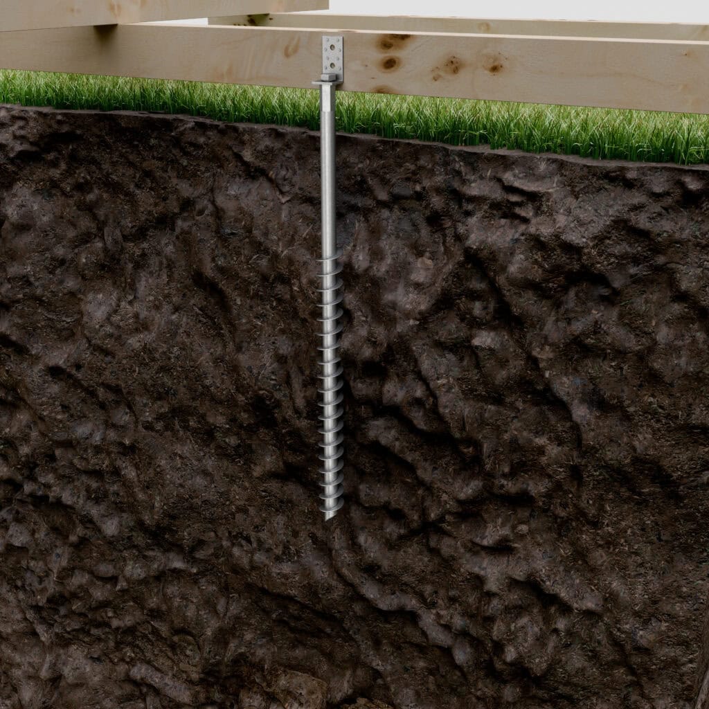 GroundPlug® TwisterTM M20/1200mm Screw Pile - GroundPlug® UK